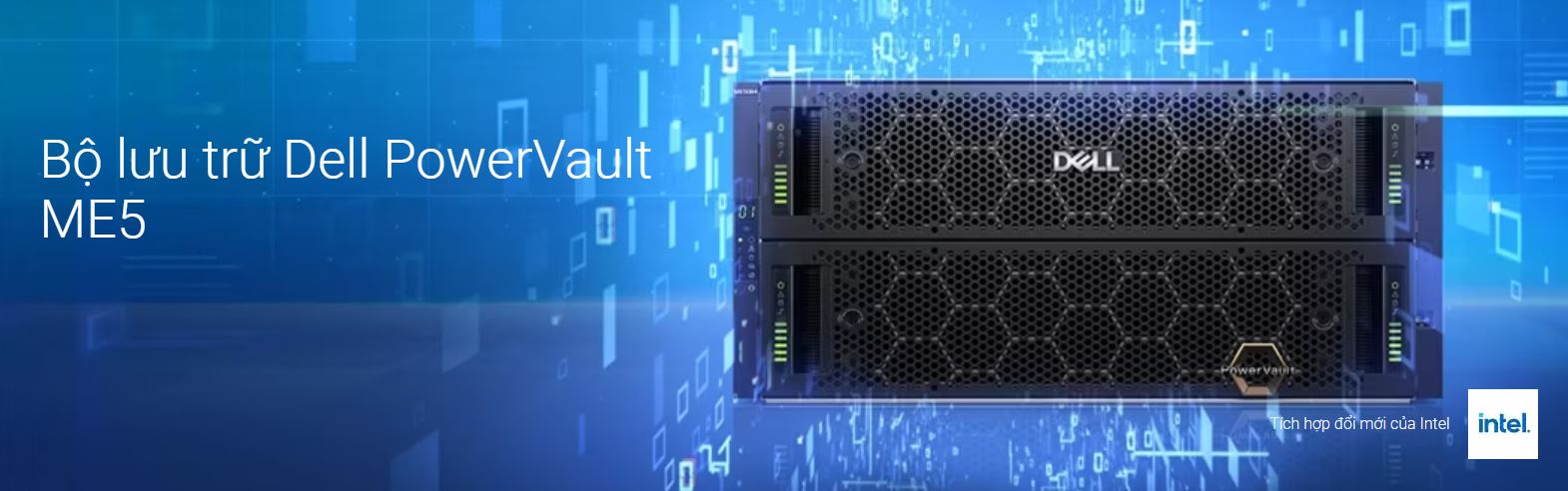 Bộ lưu trữ Dell PowerVault ME5 - Gtek